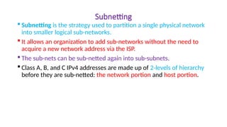 IP subnetting Part II for network desig.pptx