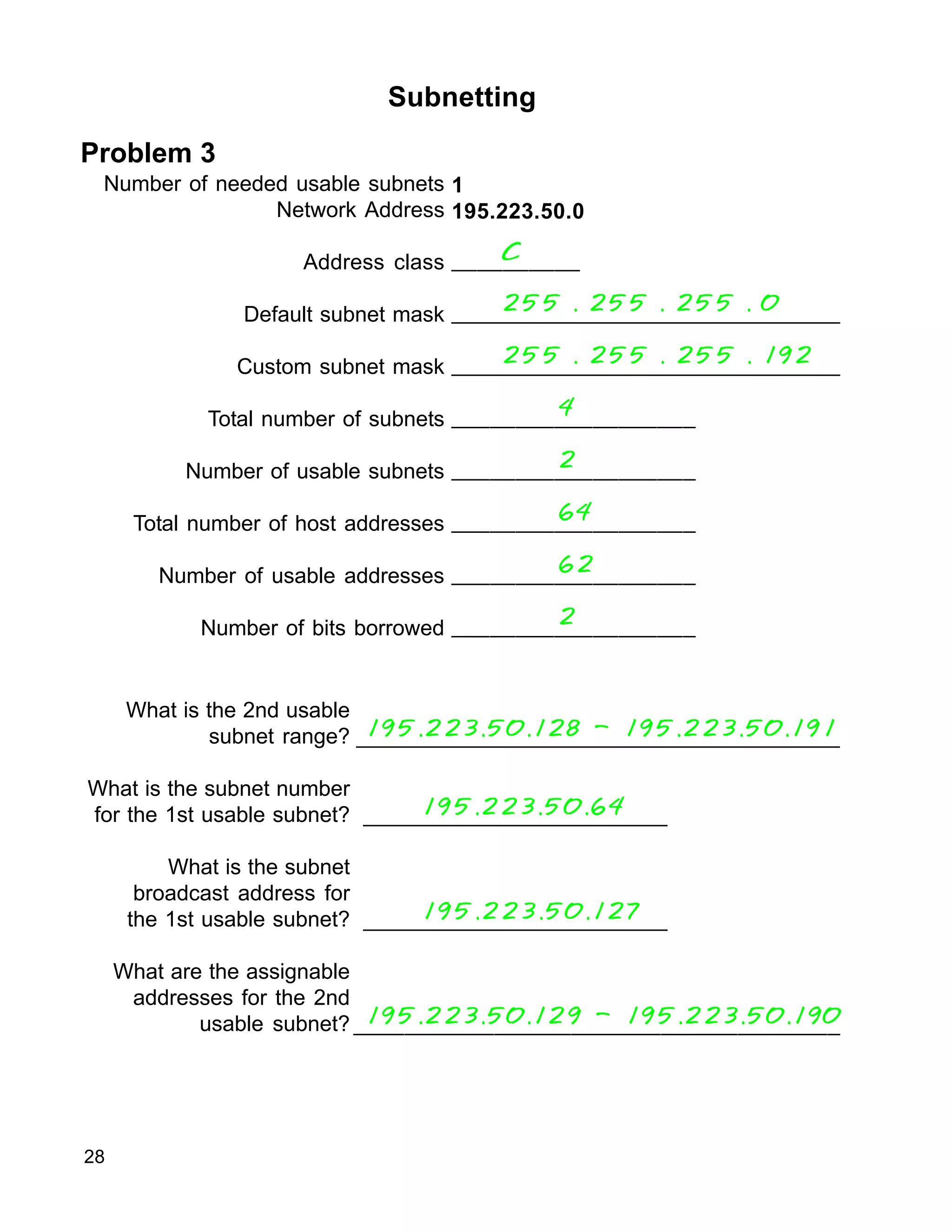 Ip Subredes | PDF | Computer Networking | Computing