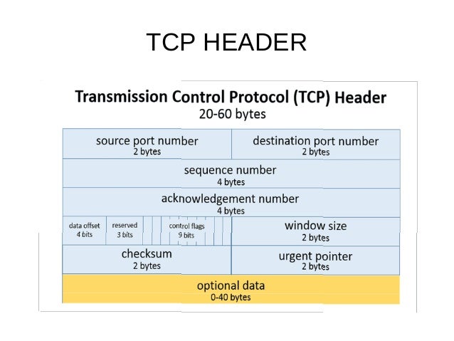 TCP/IP FRAME FORMAT