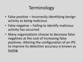 Intrusion Prevention System | PPTX