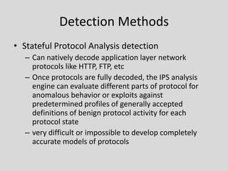 Intrusion Prevention System | PPTX