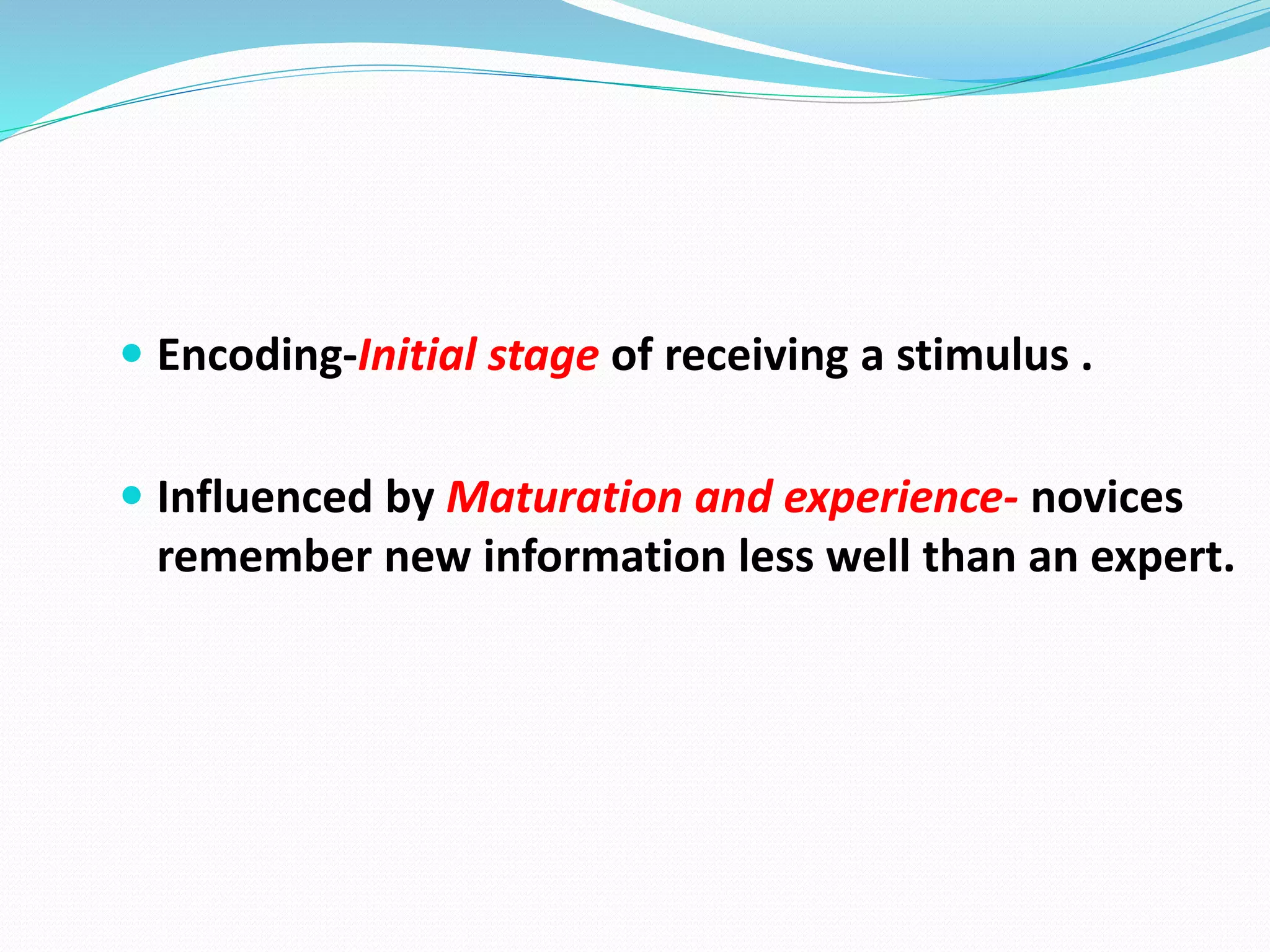 Information Processing Theory(IPT) | PPTX