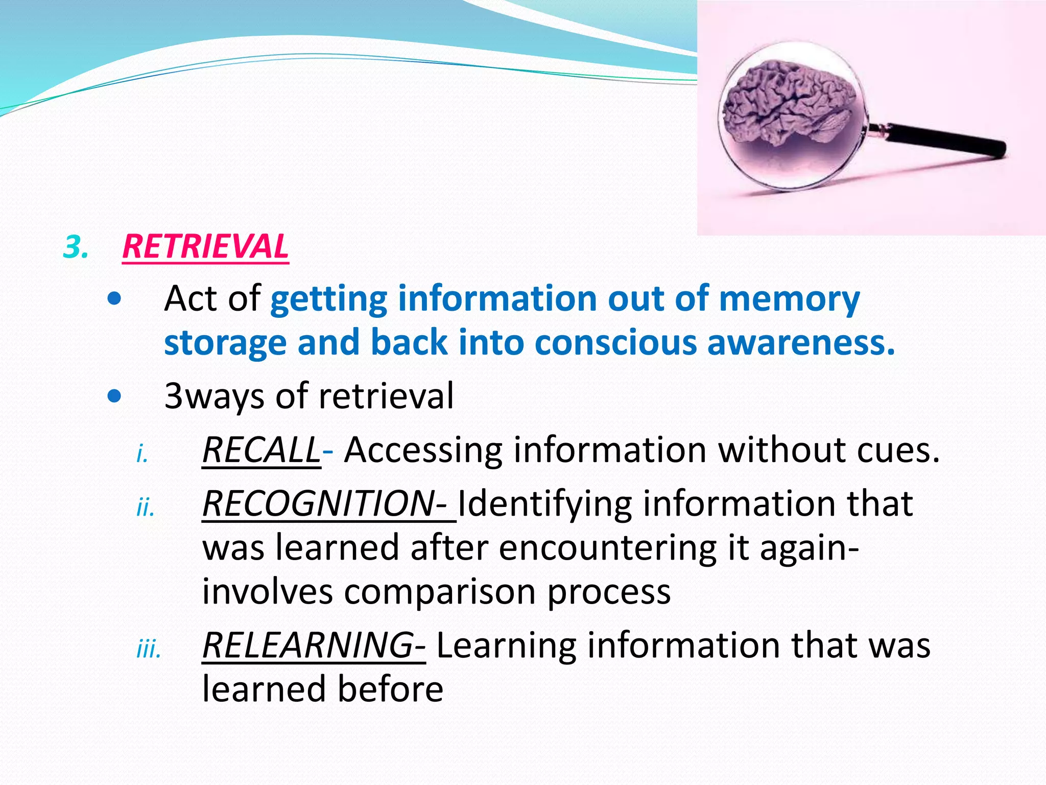 Information Processing Theory(IPT) | PPTX