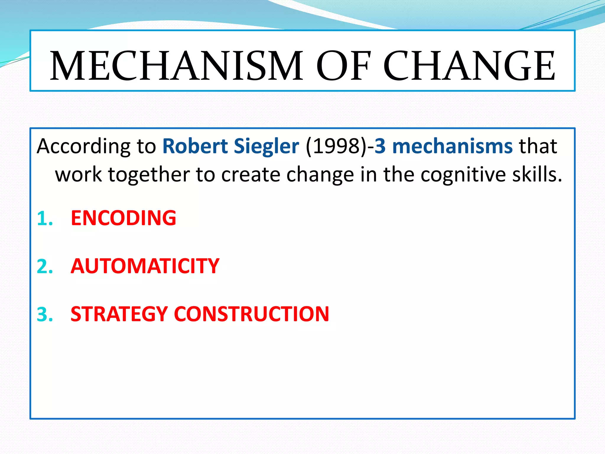 Information Processing Theory Ipt Pptx