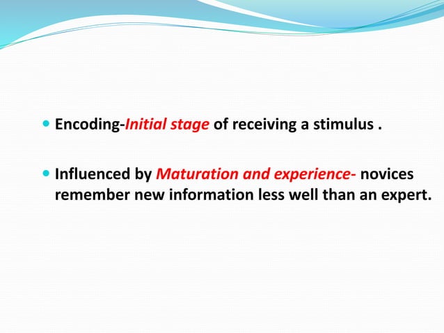 Information Processing Theory(IPT) | PPTX | Data Storage and ...