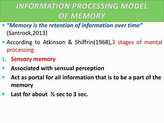 Information Processing Theory(IPT) | PPTX