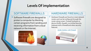IP tables and Filtering | PPTX