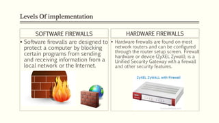 IP Tables And Filtering | PPTX