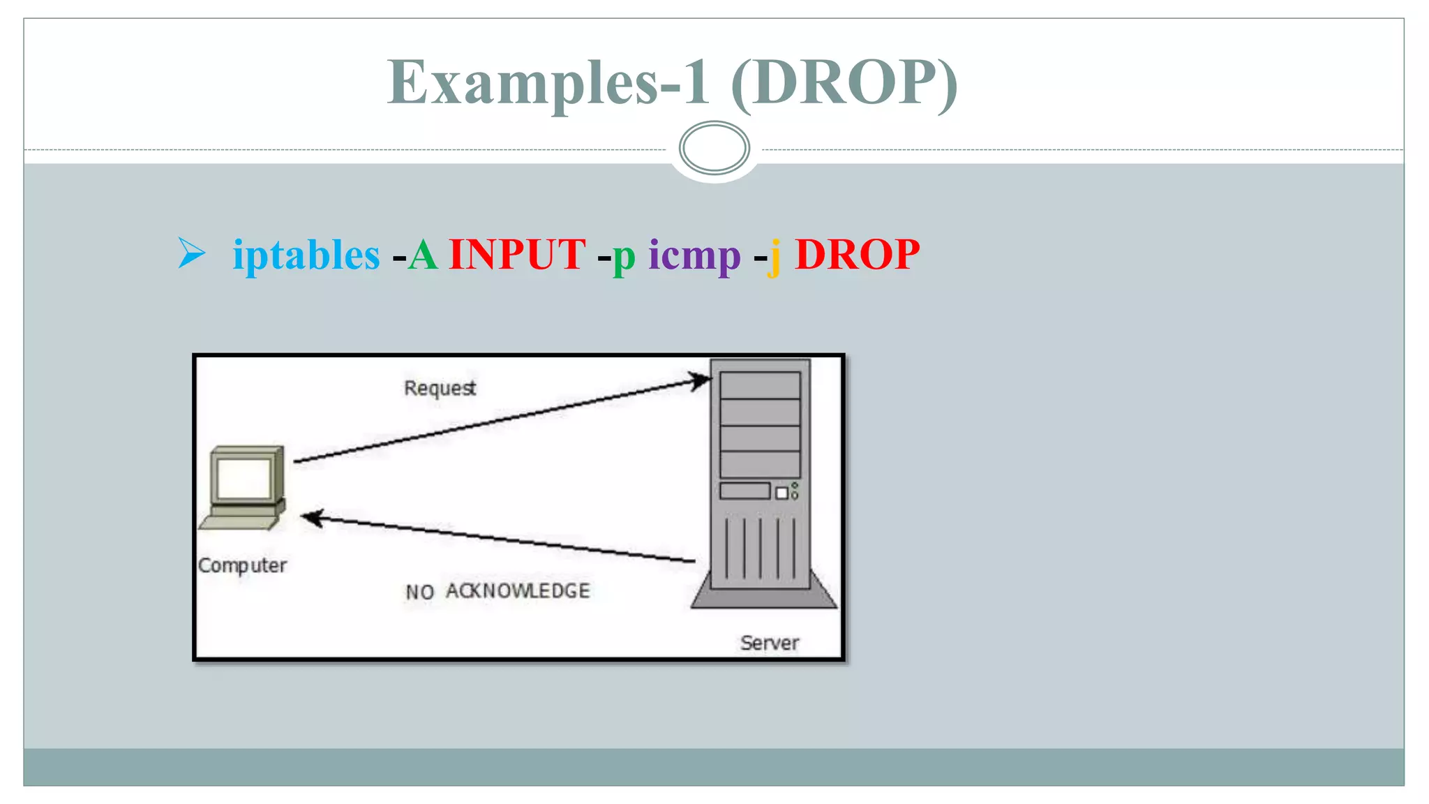 Iptables the Linux Firewall | PPTX