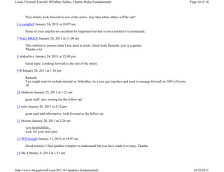 Iptables fundamentals | PDF