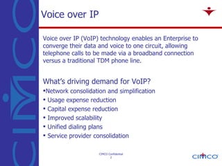 CIMCO IP Talk Hosted Phone Service | PPT | Web Conferencing | Computer Software and Applications