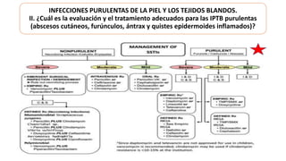 IPTB IDSA clase. Infeccion de piel y te | PPTX