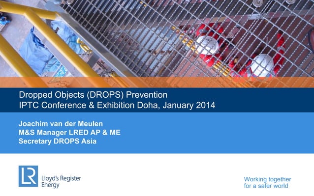 Dropped Objects (DROPS) Prevention | PPT