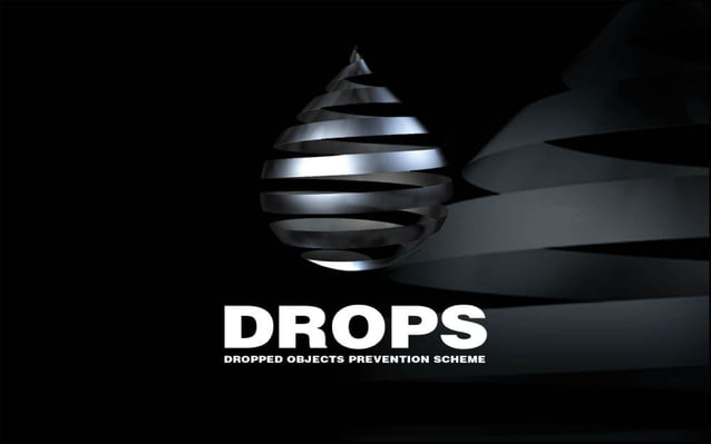 Dropped Objects (DROPS) Prevention | PPT