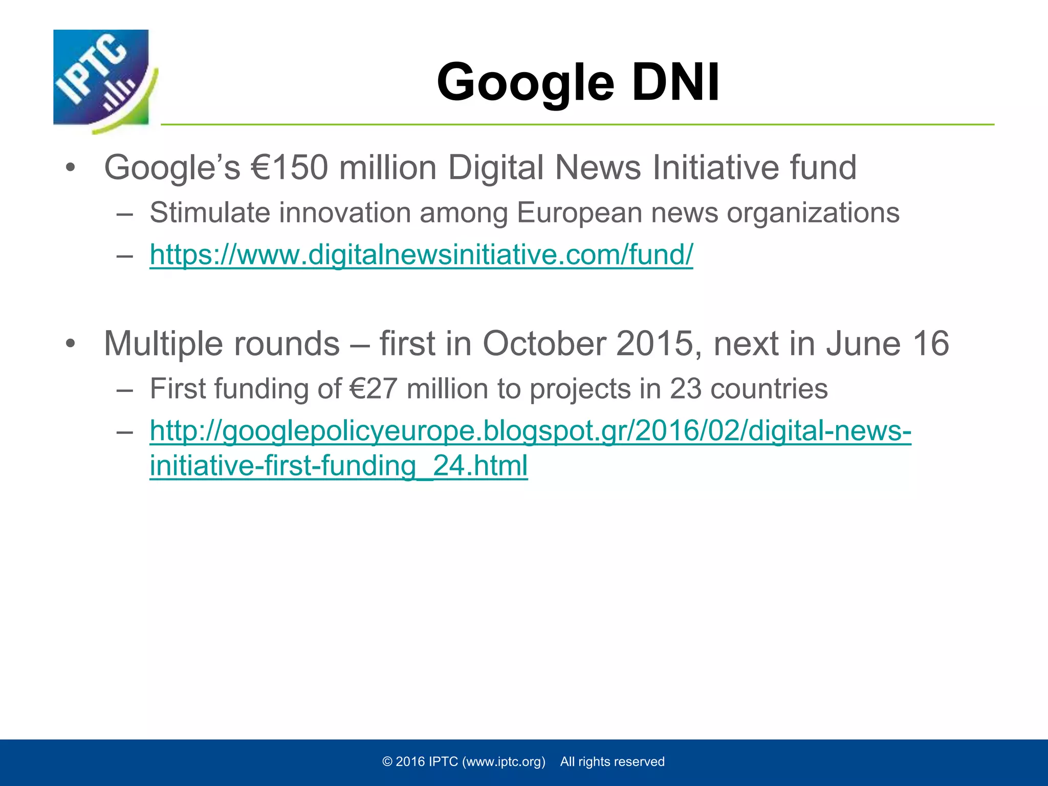 IPTC EXTRA Rules Based Classification for News | PPT