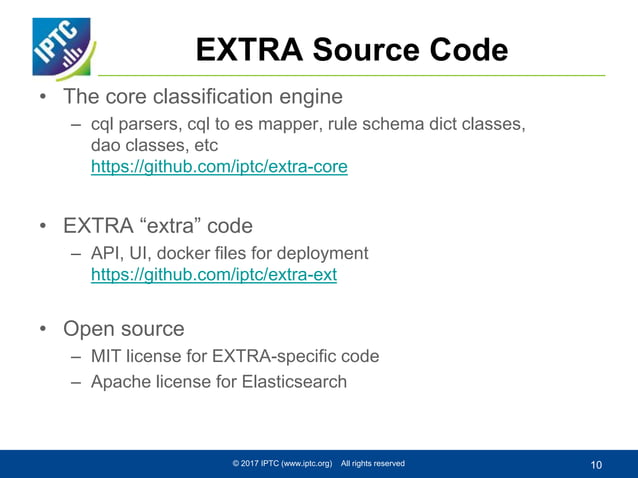 EXTRA Open Source Rules Classification for News | PPT