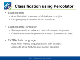 EXTRA Open Source Rules Classification for News | PPT