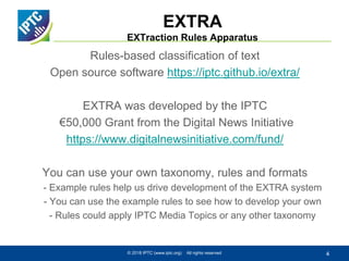 IPTC EXTRA Spring 2018 | PPT