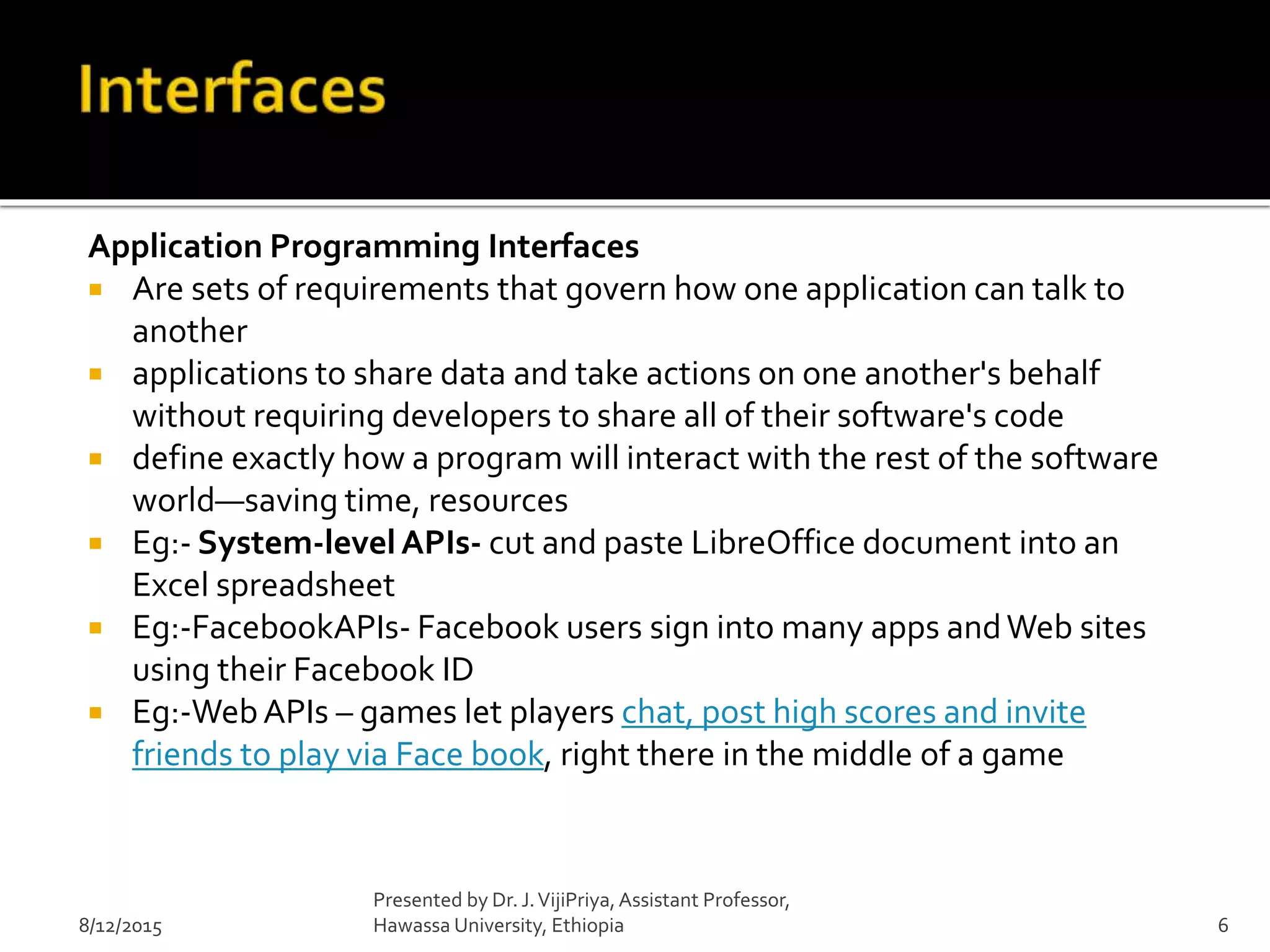 Integrative Programming Technology Chapter 5 - Dr. J. VijiPriya | PPTX