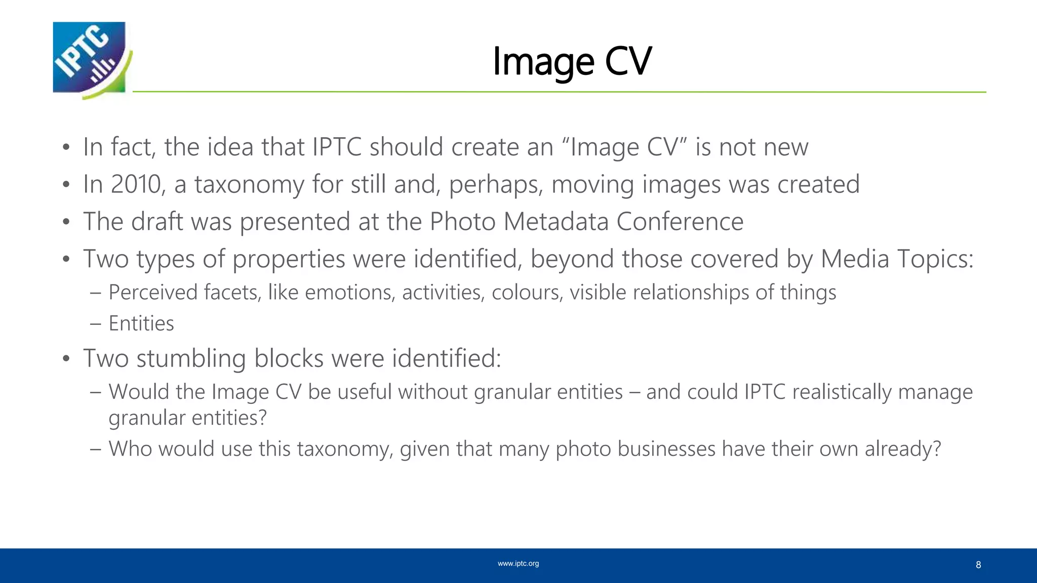 IPTC New Taxonomies Ideas | PPT