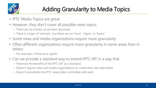 IPTC New Taxonomies Ideas | PPT