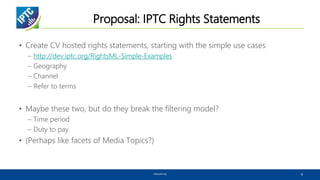IPTC Rights Statements For News | PPT