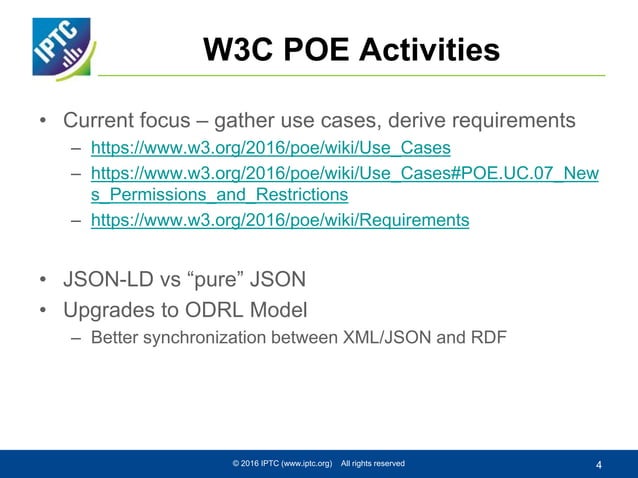IPTC Rights October 2016 | PPT
