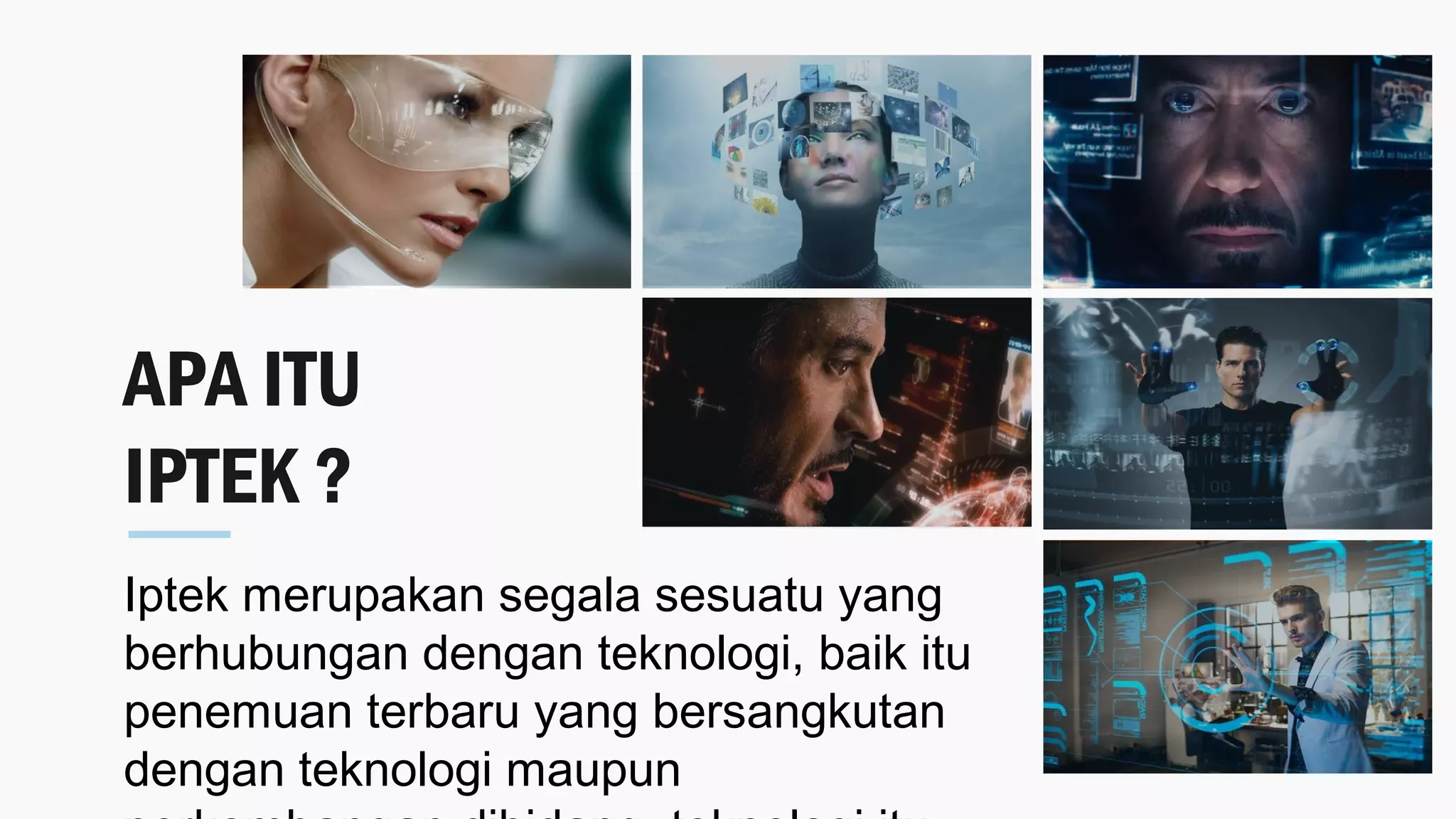 Iptek dalam Berbagai Bidang | PPT