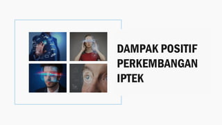 Iptek dalam Berbagai Bidang | PPT