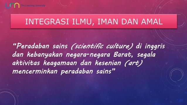Ipteks (Ilmu Pengetahuan, Teknologi dan Seni) dalam Islam | PPTX