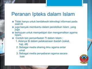 IPTEKS DALAM ISLAM | PPTX