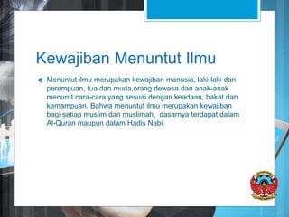 IPTEKS DALAM ISLAM | PPTX