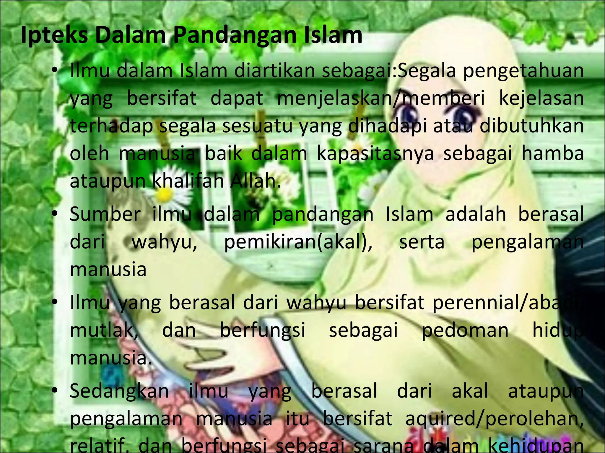 Ipteks dalam-islam | PPT