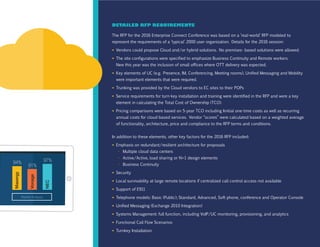 UCaaS/Hybrid RFP & Review IP Telephony and Unified Communications ...