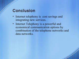 Ip telephony ppt | PPT