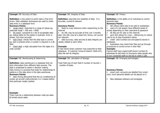 IPT HSC Summary | PDF | Databases | Computer Software and Applications