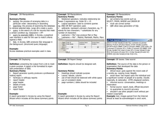 IPT HSC Summary | PDF | Databases | Computer Software and Applications