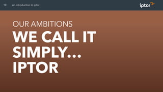 Iptor, the global leader in enterprise resource planning, supply chain ...