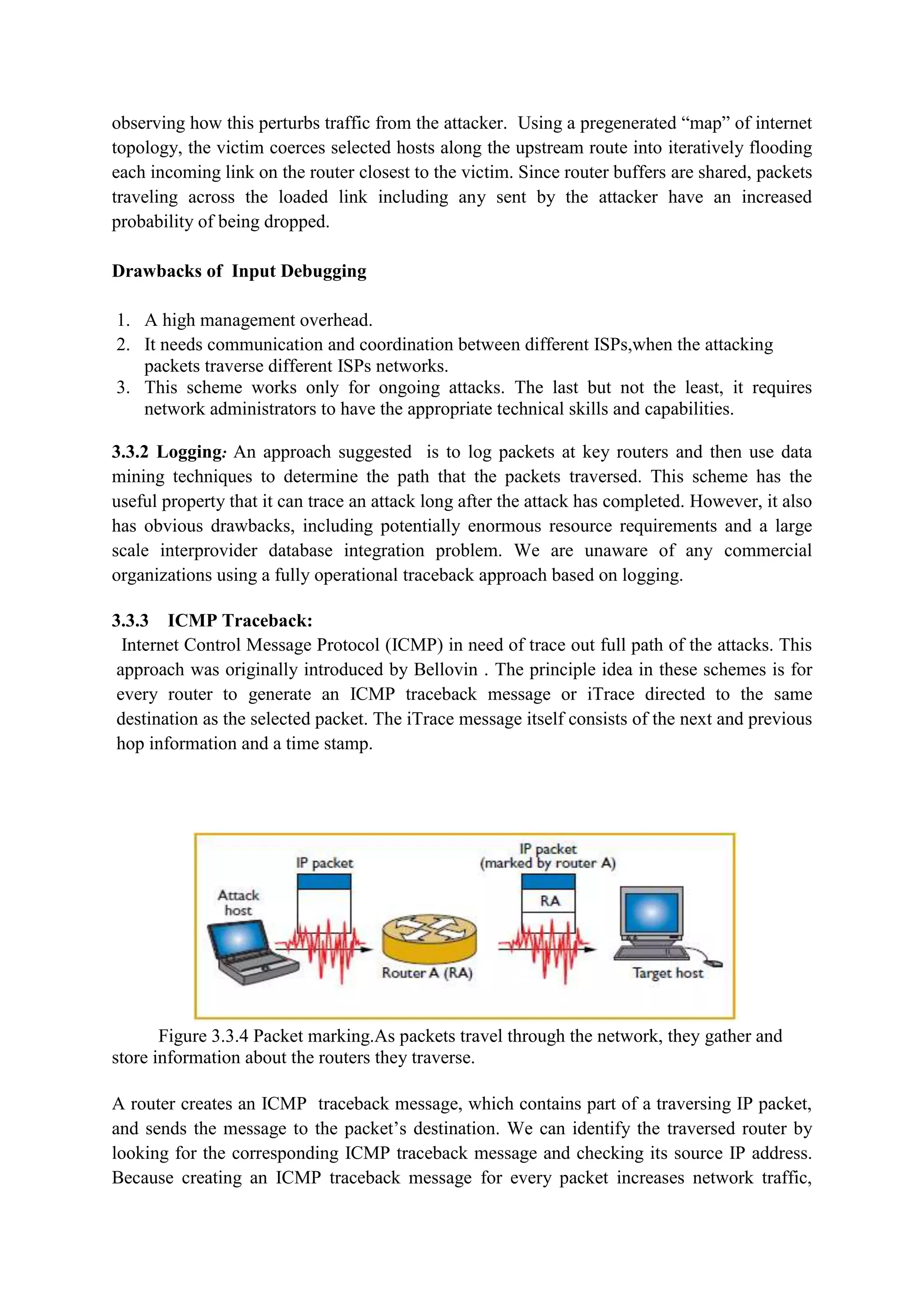 Ip Traceback Seminar Full Report Docx Computer Networking Computing