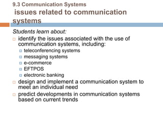 Ipt Syllabus Changes Communications Systems | PPTX | Computer Networking | Computing