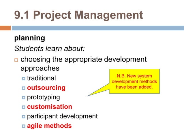 Ipt Syllabus Changes Project Management | PPTX | Technology & Computing