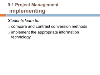 Ipt Syllabus Changes Project Management | PPTX