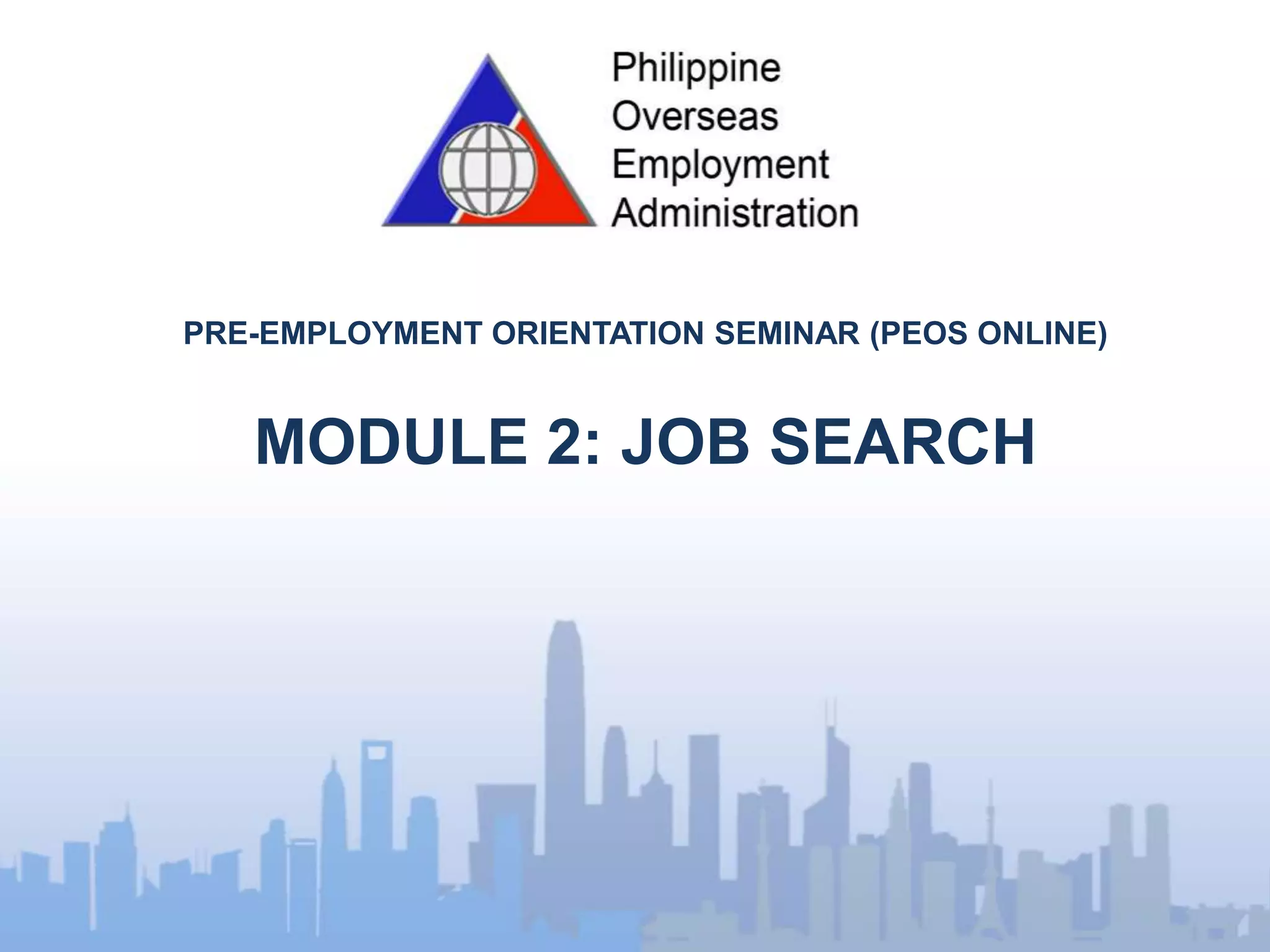 Filipino^module 2 job search | PPTX
