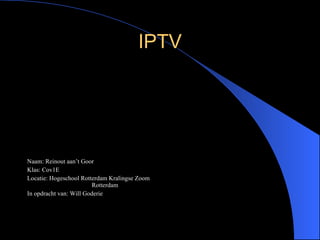 Iptv | PPT