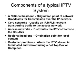 IPTV Basics | PPT