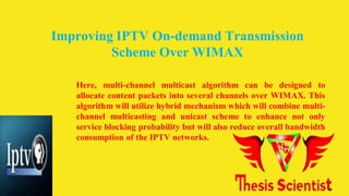IPTV Thesis | PPT