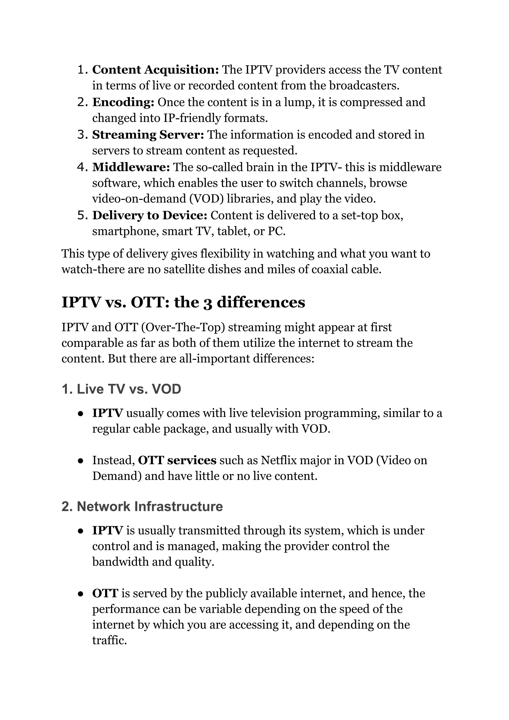 What's Internet Protocol Television (IPTV)? A Complete Guide | PDF