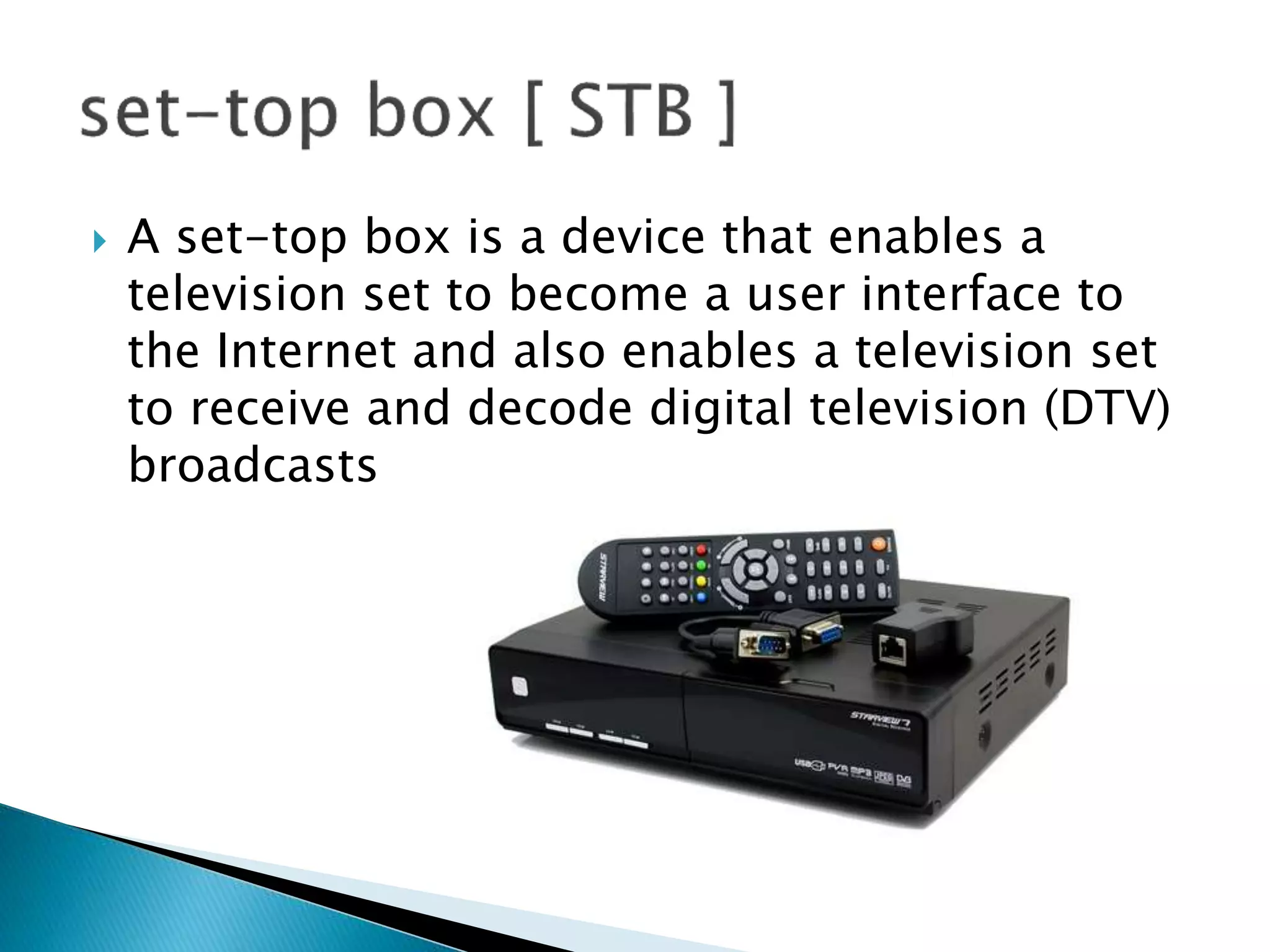 Internet Protocol Television - IPTV | PPTX
