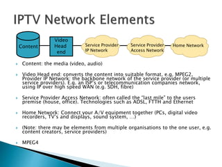 Internet Protocol Television - IPTV | PPTX