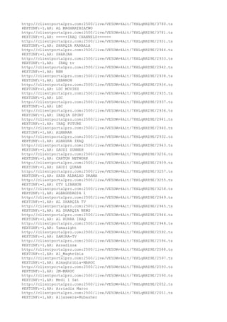 Iptv arabic m3u channels new update 09 11-2017(1) | TXT
